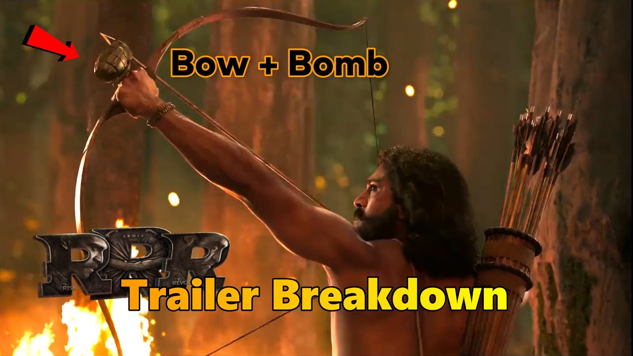 RRR trailer breakdown | RRR unnoticed Details | NTR | RC | SSR ...