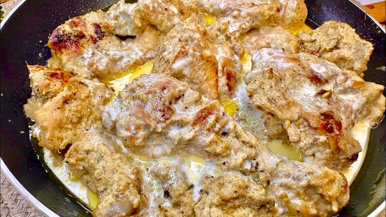Best Ever Chicken Afghani Recipe With Creamy Gravy | Afghani Chicken ...
