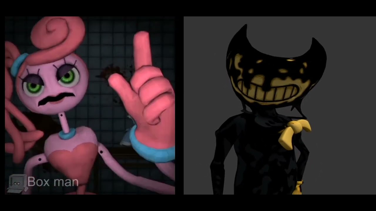 bendy vs poppy playtime meme [prisma 3D] - YouTube