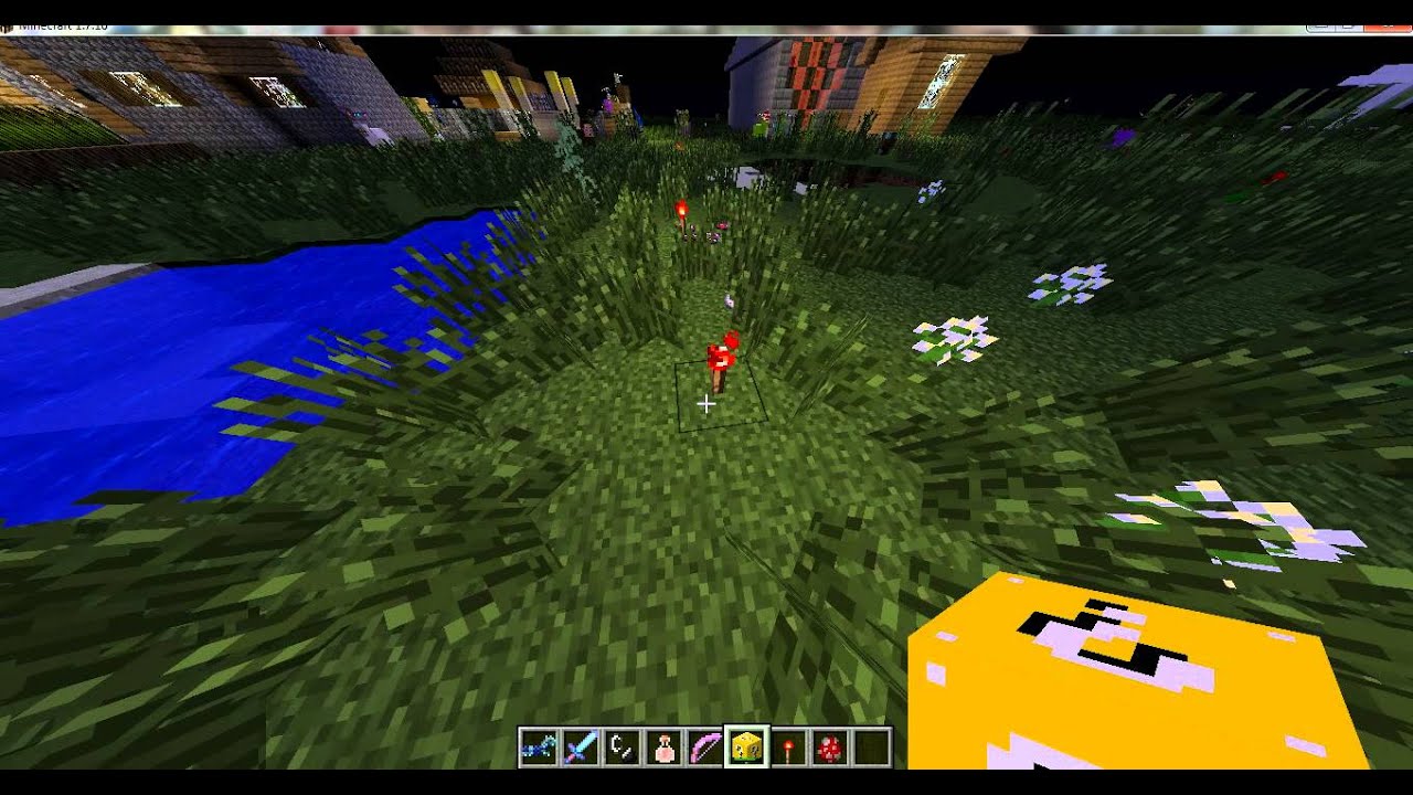 Minecraft Mining Video. Lucky Block Mod. - YouTube