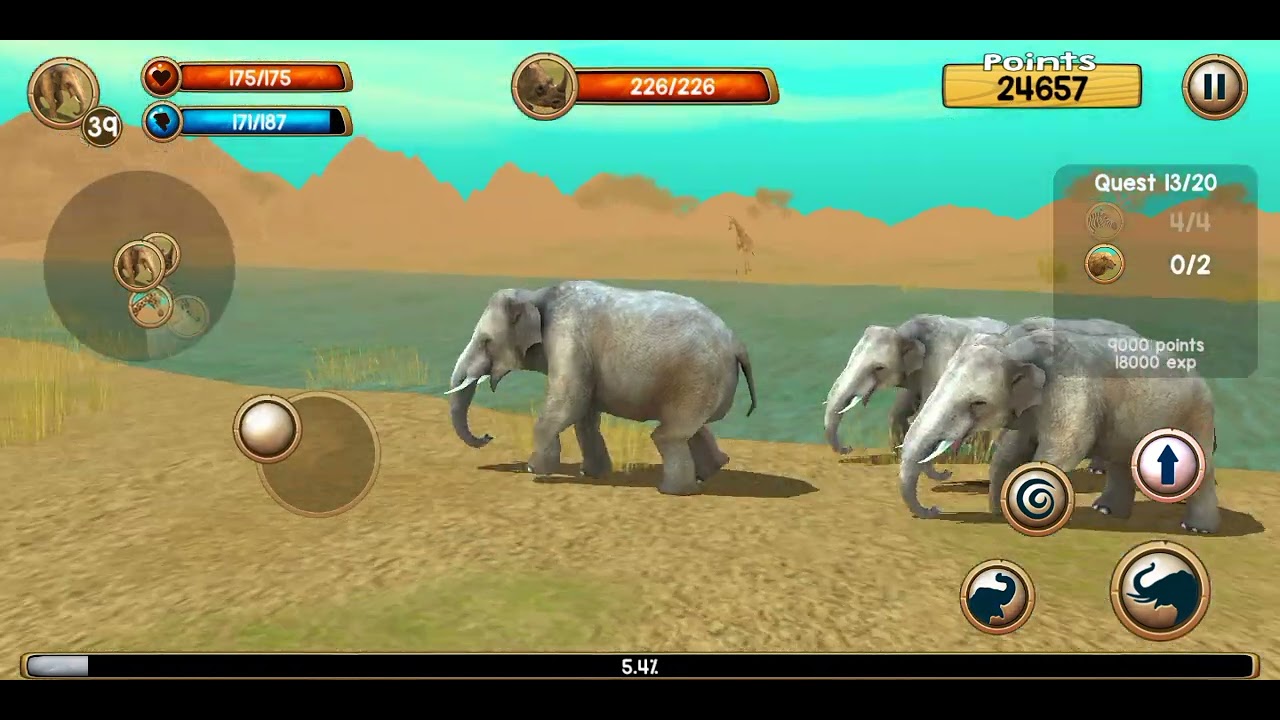 Wild Elephant Sim Part 10 - YouTube