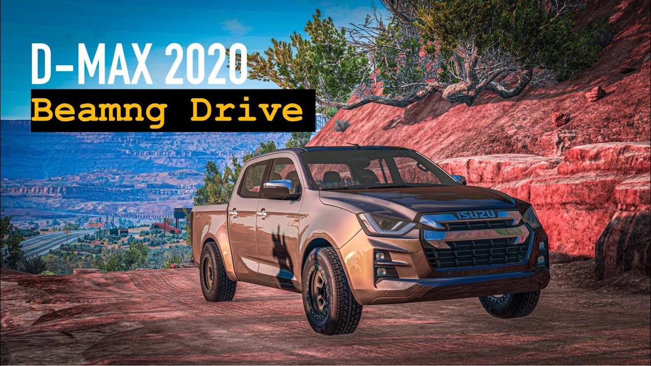Test Suspension Isuzu D-Max Beamng Drive - YouTube