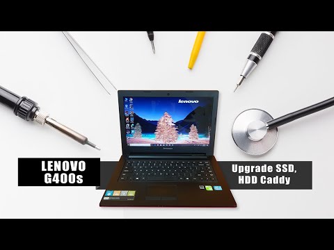 Lenovo G400s Upgrade SSD, HDD Caddy