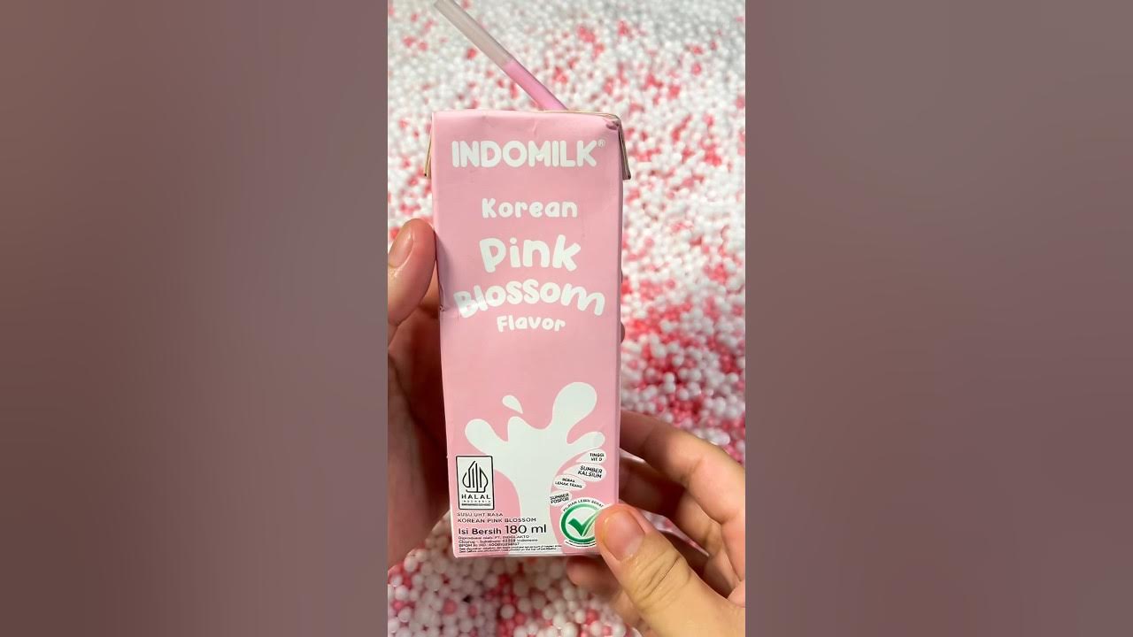Mencari dan menemukan jajanan indomilk korean pink blossom di dalam kardus #berburujajan #susu ...