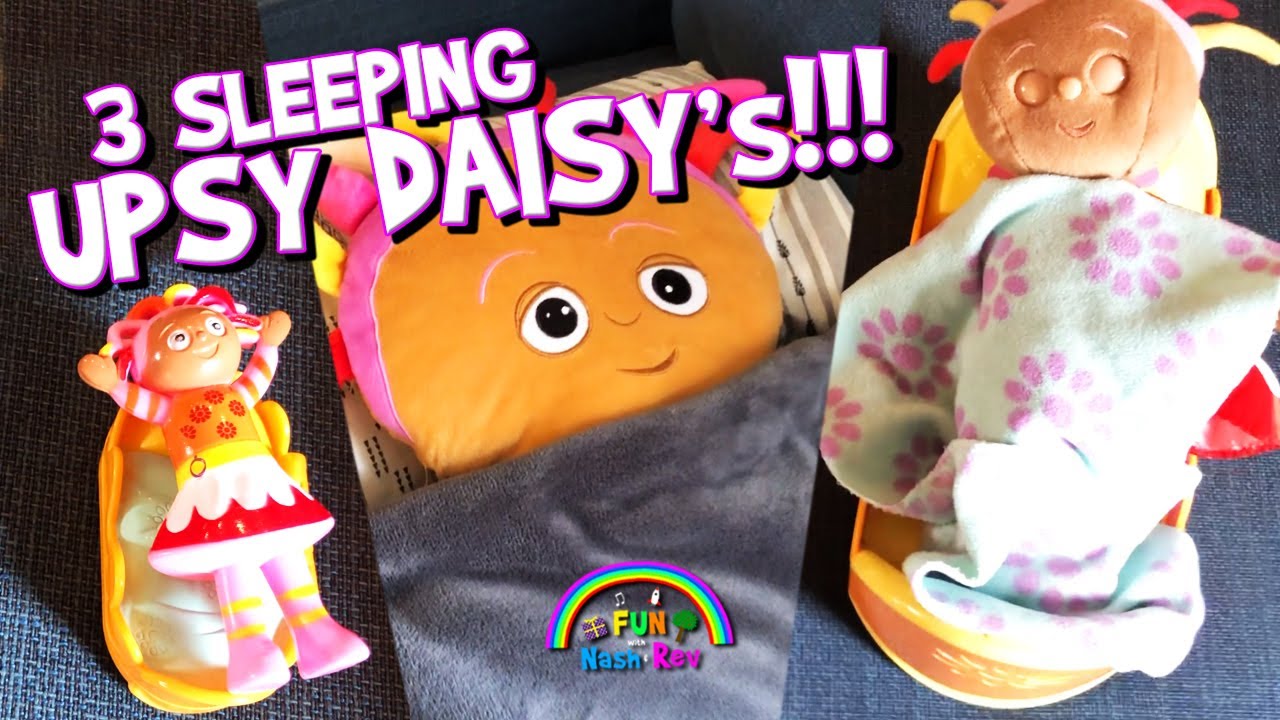3 Sleeping Upsy Daisy's!!! For Kids!!! - YouTube