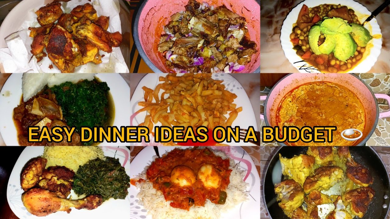 WHAT A KENYAN FAMILY EATS IN A WEEK🍛| EASY DINNER IDEAS ON A BUDGET ...