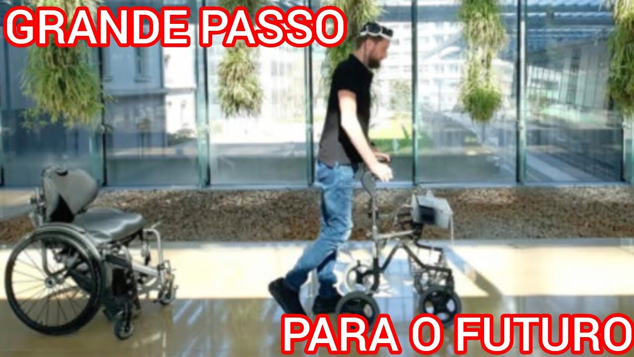 PARAPLÉGICO VOLTA A ANDAR APÓS IMPLANTE SEM FIO QUE USA IA PARA ...