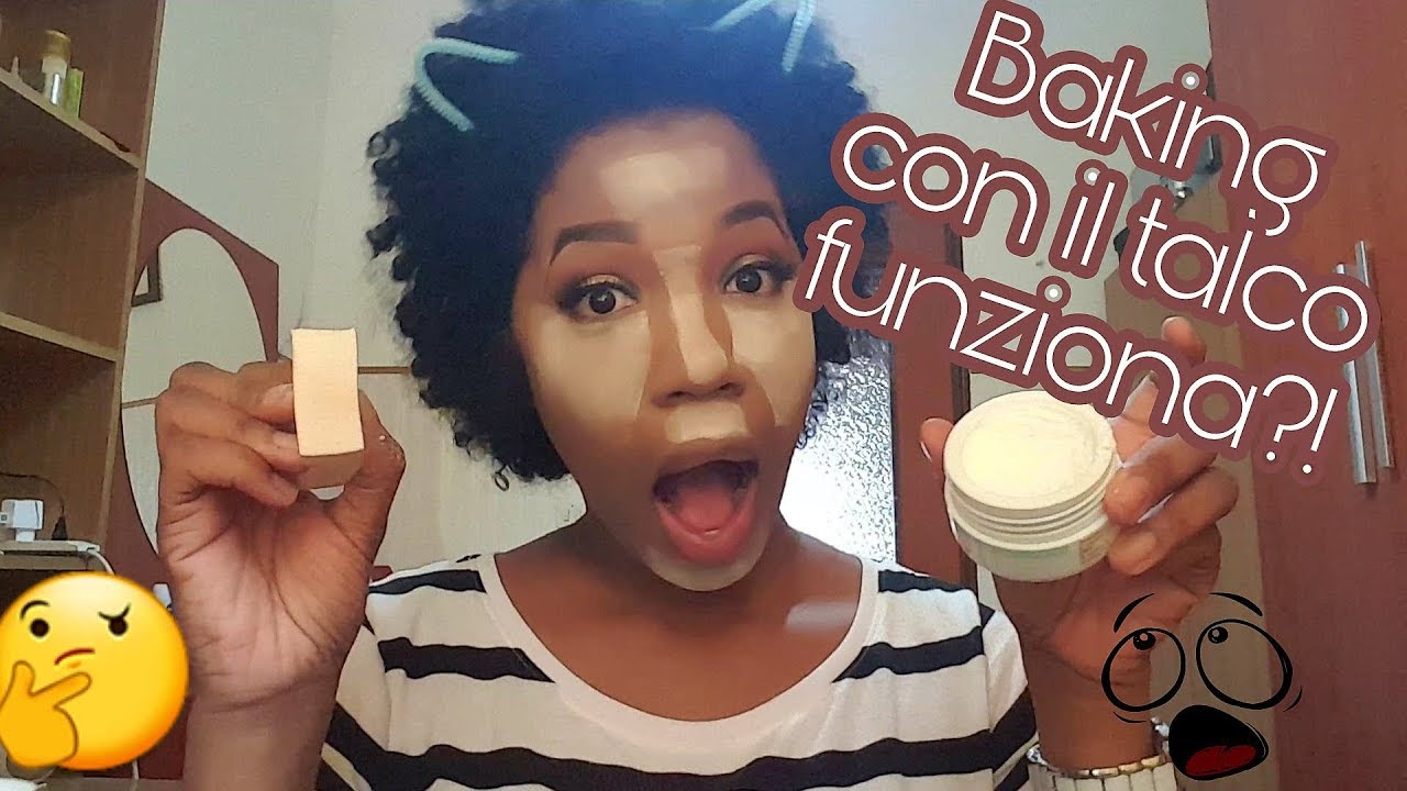 baking using talcum powder/ full face usando prodotti Low Cost!! - YouTube