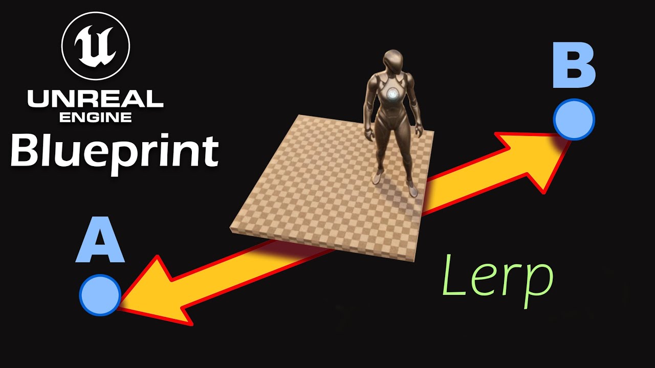 [언리얼 엔진 5] Lerp를 활용하여 이동형 오브젝트 만들기 - YouTube