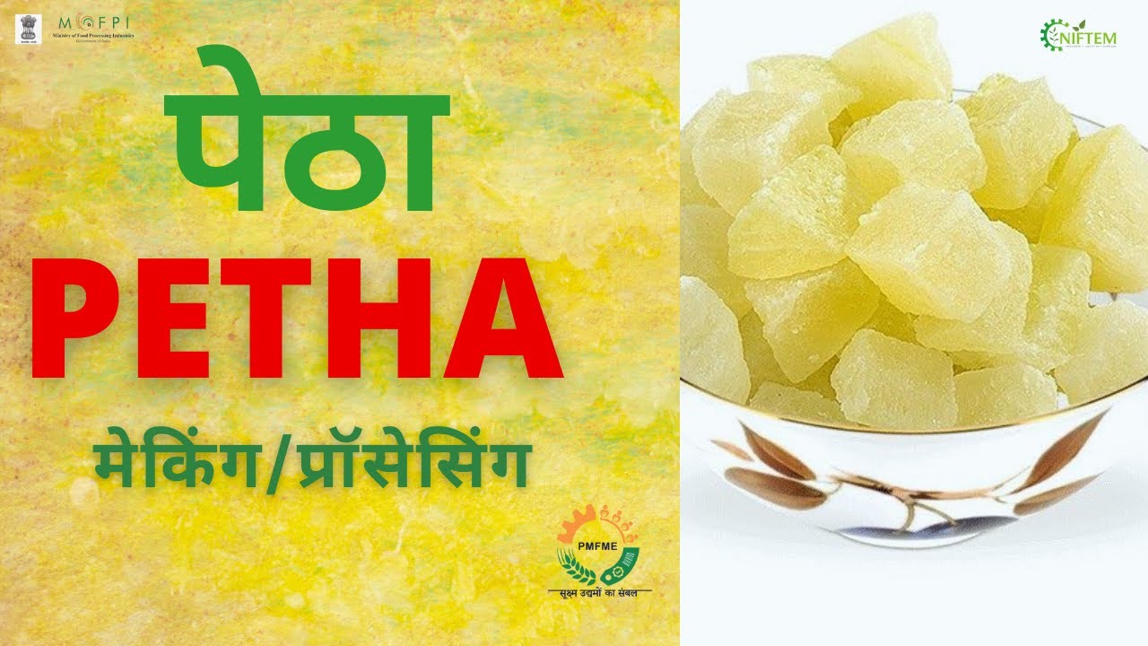 PETHA PROCESSING I पेठा प्रसंस्करण I पेठा कैसे बनता है I NIFTEM PMFME ...