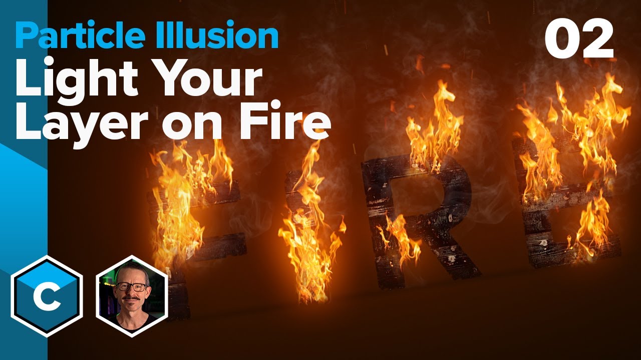 Light Your Layer on Fire with Particle Illusion and Continuum - Part 2 - YouTube