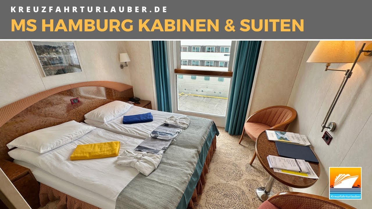 Kabinen auf MS Hamburg im Überblick: Von der Innenkabine bis zur Suite ...
