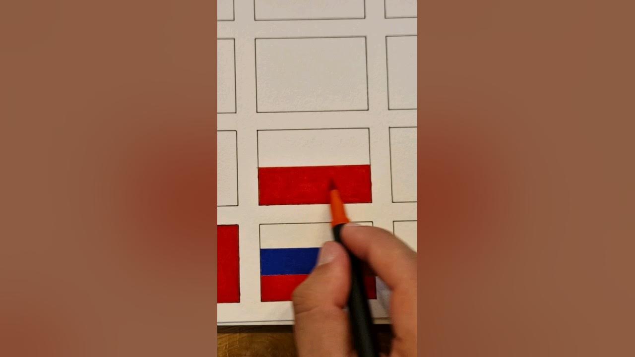 Drawing the Flag of Poland 🇵🇱 | Flags of the World | Part 47 | #shorts ...