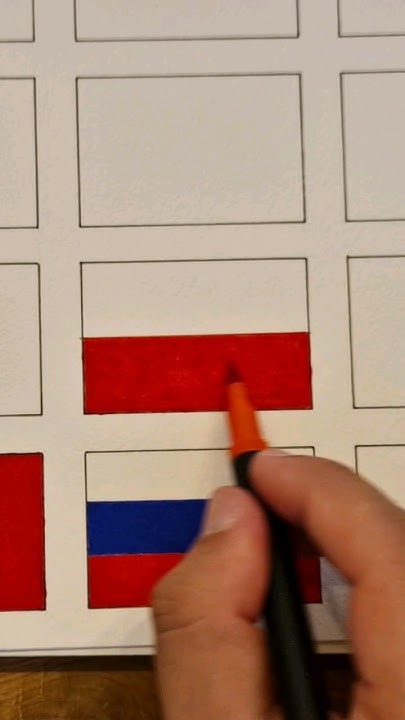 Drawing the Flag of Poland 🇵🇱 | Flags of the World | Part 47 | #shorts ...