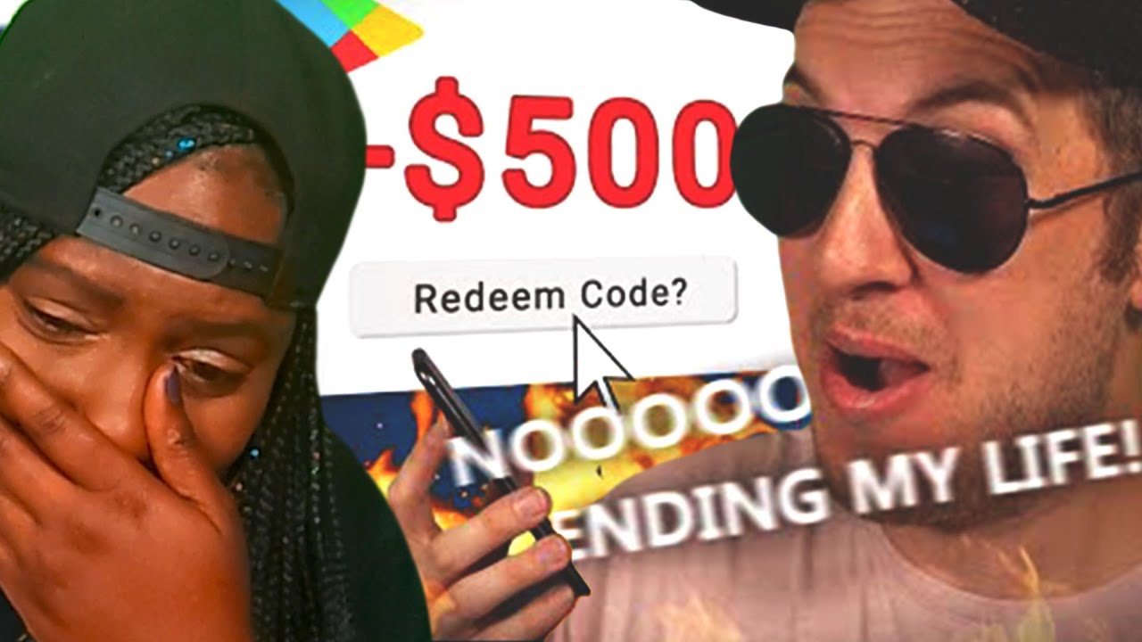 kitboga Reaction | Scammer cries watching 500 Dollars disappear - YouTube