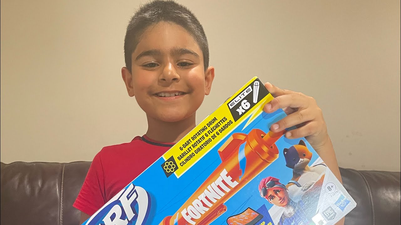 Nerf Fortnite 6SH Review - YouTube