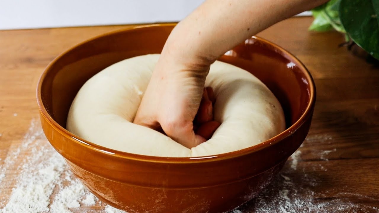 Bread pockets | Stuffed with minced meat, peppers, olives - YouTube