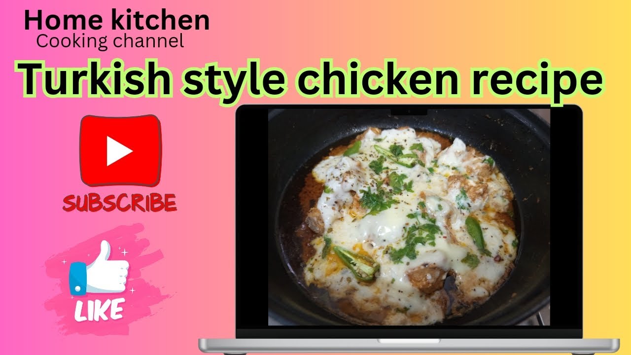 Turkish style chicken recipes#chicken karahi Turkish style - YouTube