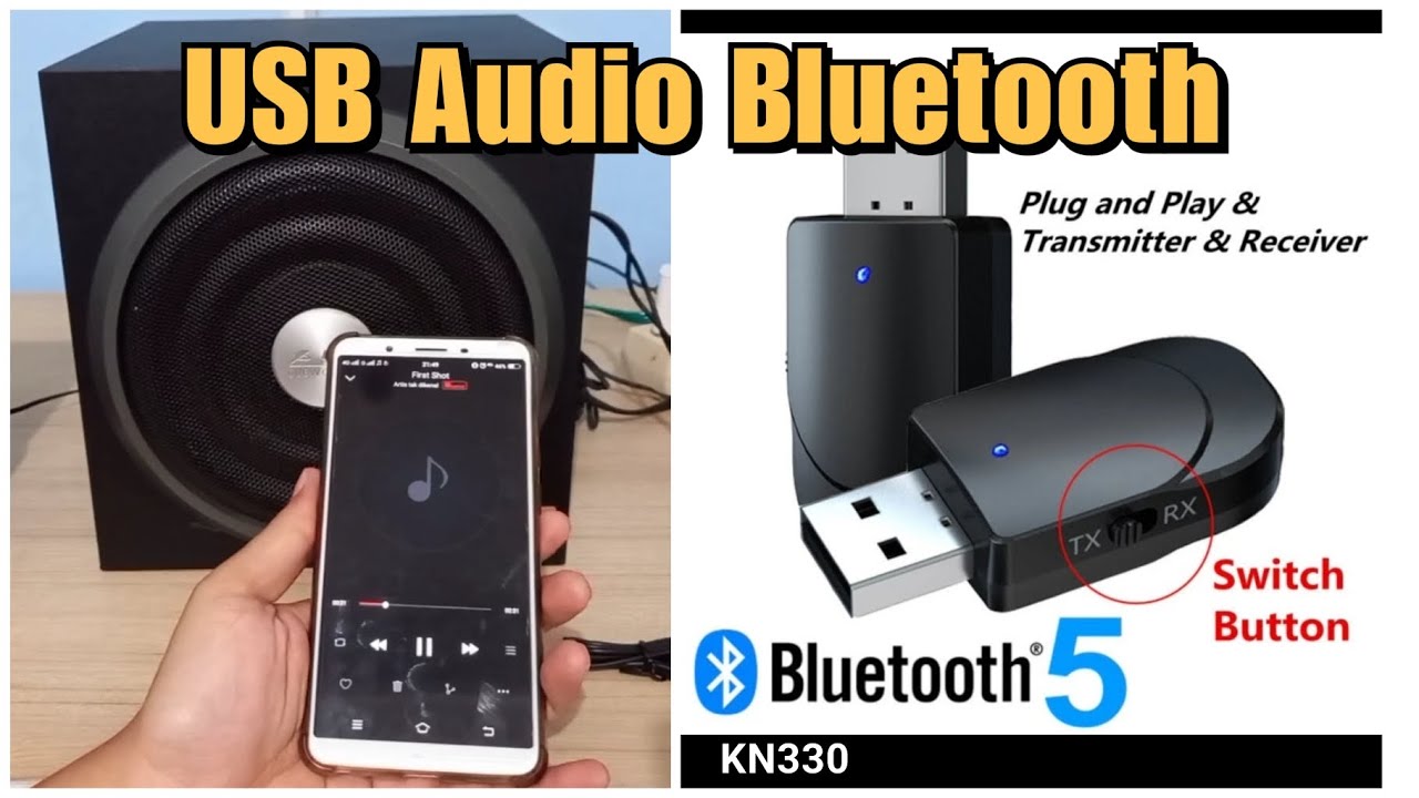 USB Audio Bluetooth 2 in 1| Transmitter & Receiver - YouTube