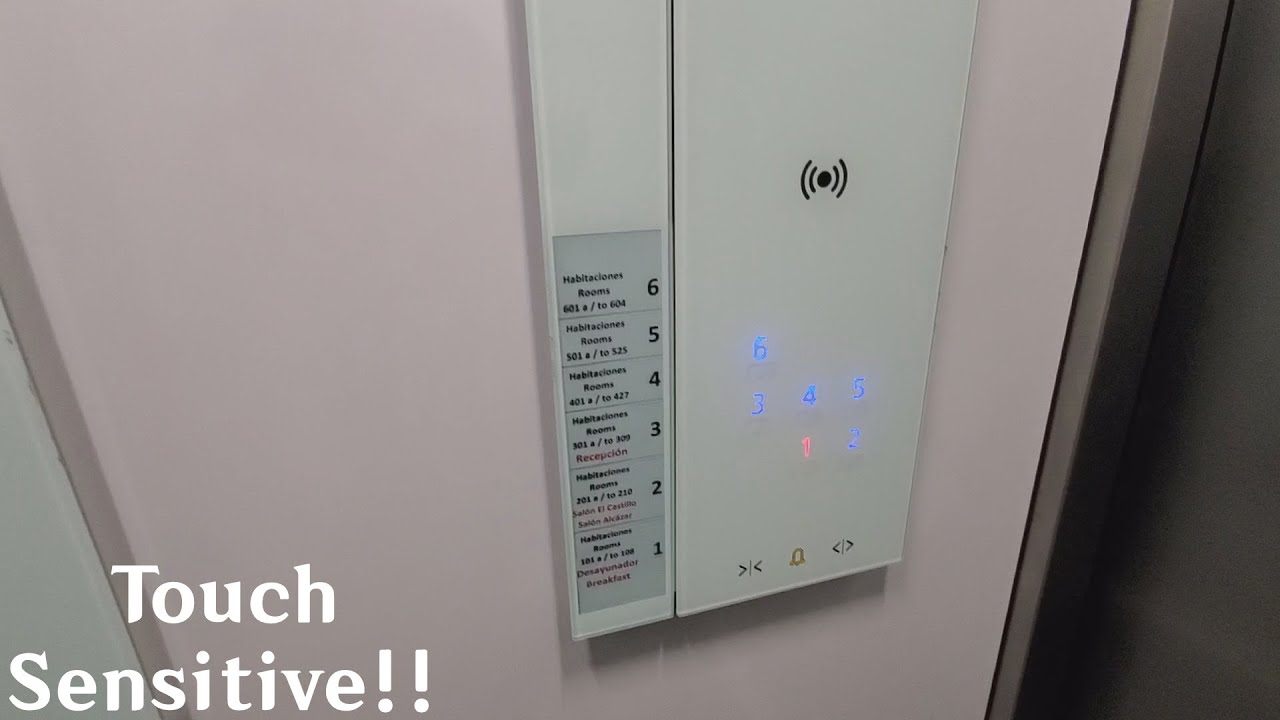 Touch Sensitive!! Schindler 3300 Traction Elevators at Hotel Sercotel ...