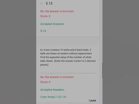 iitm stats 1 Week 10 Graded Assignment solutions - YouTube
