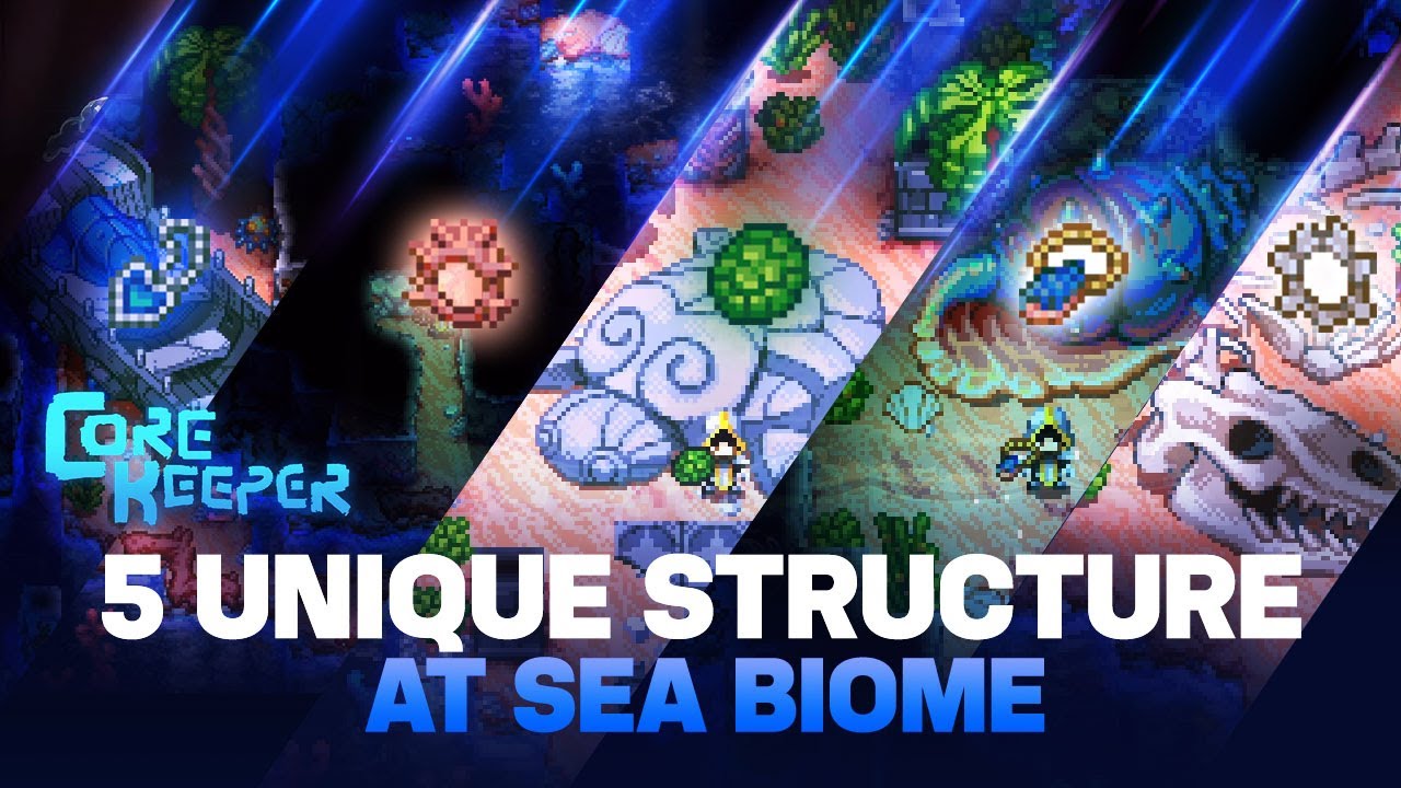 Core Keeper | 5 Unique Structure Location and Item (Sunken Sea) - YouTube