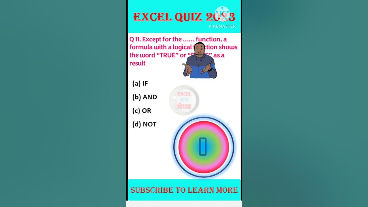 11 Excel Quiz Excel Interview Questions And Answers Shorts Excelshorts Youtubeshorts