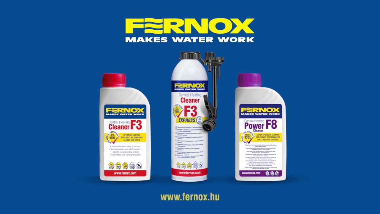 Fernox Cleaner F3 & Power Cleaner F8 - pH-semleges Fernox Cleaner ...