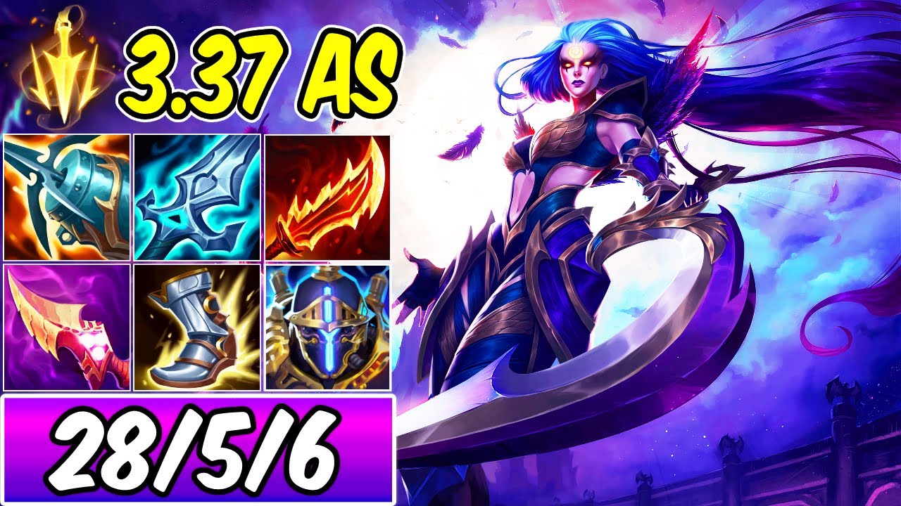 S+ 3.37 AS FULL ATTACK SPEED DIANA MID LETHAL TEMPO 63k DMG | New Build ...
