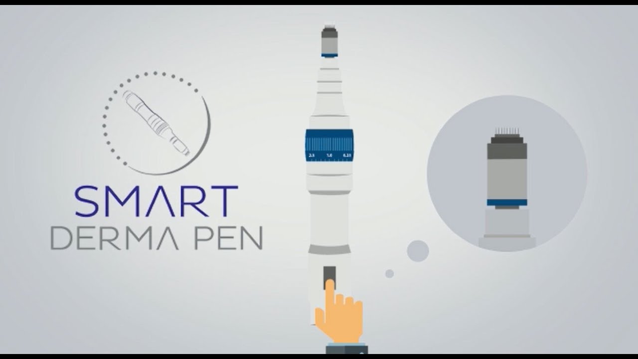 Smart Derma Pen - Caneta Elétrica de Microagulhamento - YouTube