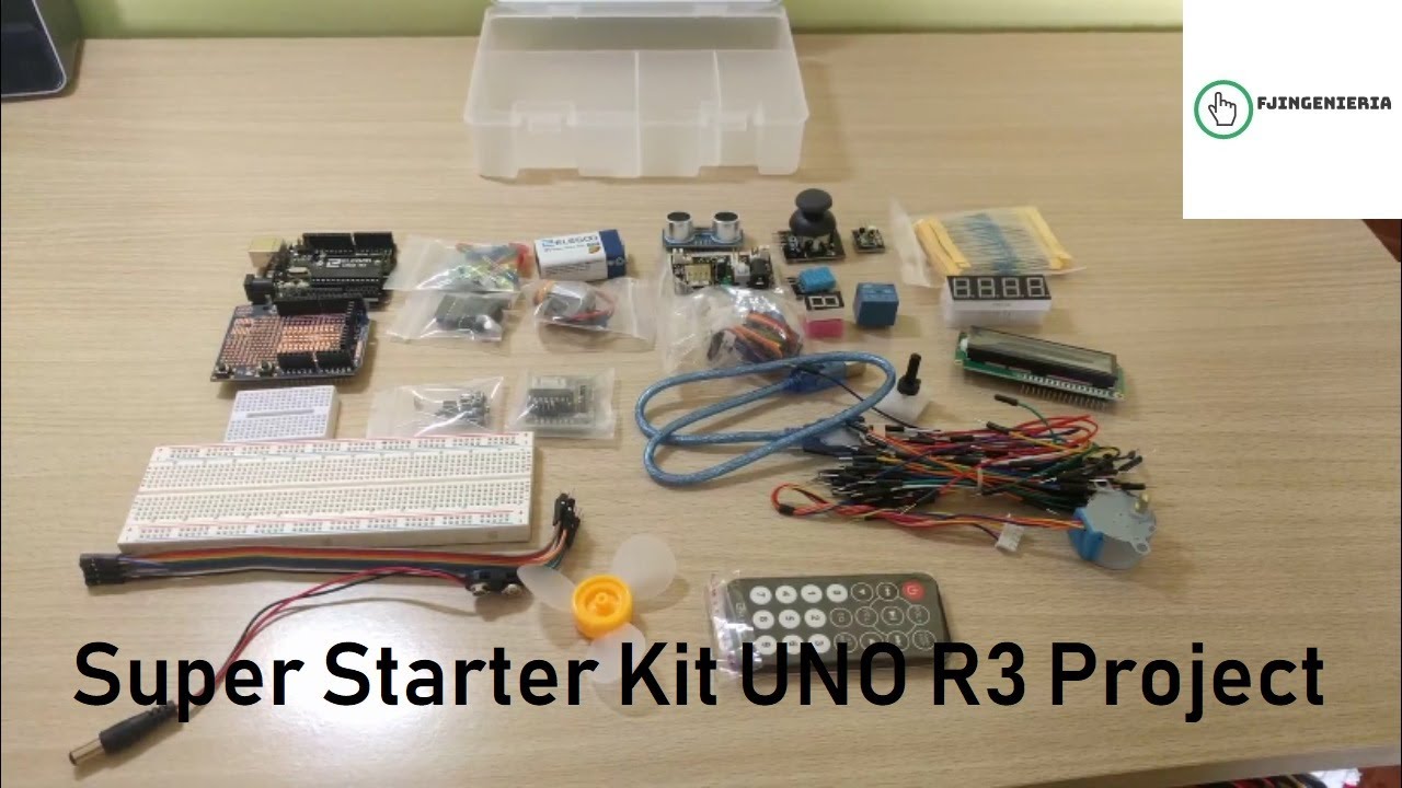 Super Starter Kit UNO R3 Project - ELEGOO [FJ Ingeniería] - YouTube