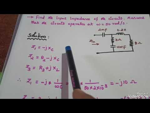 How to find Impedance/ AC Circuits - YouTube