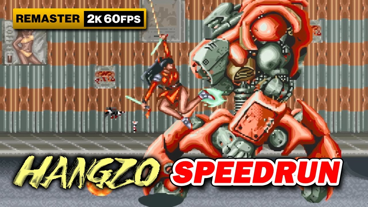 SPEED RUN: HANGZO 🎮Kasumi (UNRELEASED / Arcade) 12'12"01 - YouTube