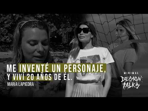 Me inventé un personaje y viví 20 años de él | María Lapiedra #77 Minimal Design Talks