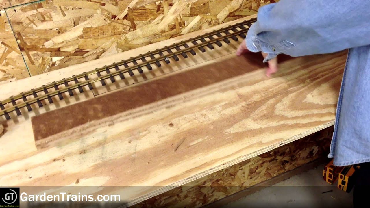 Garden Trains: #012 : Building an Indoor Large Scale Railroad : Freebie ...
