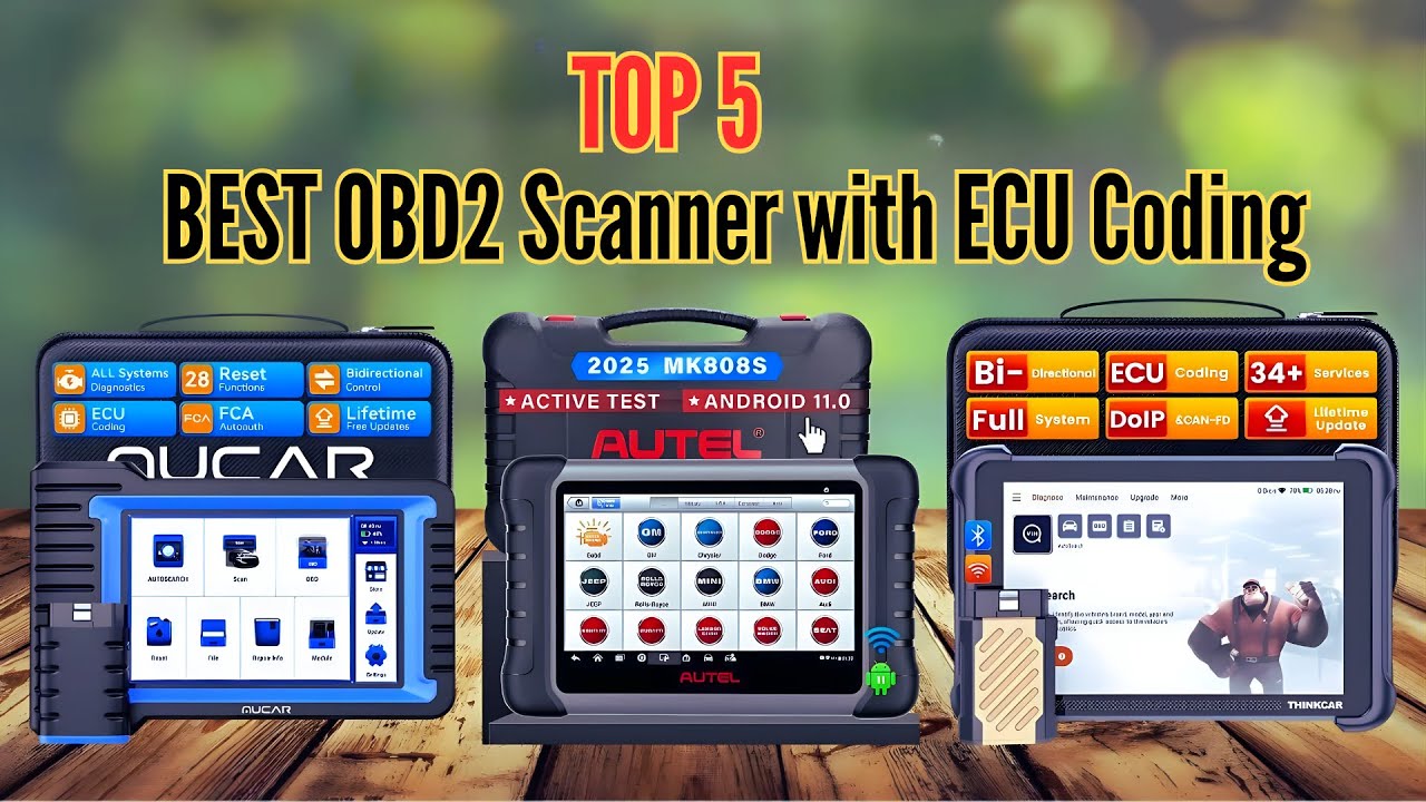TOP 5: BEST OBD2 Scanner with ECU Coding in 2025 | Best OBD2 Scanner ...