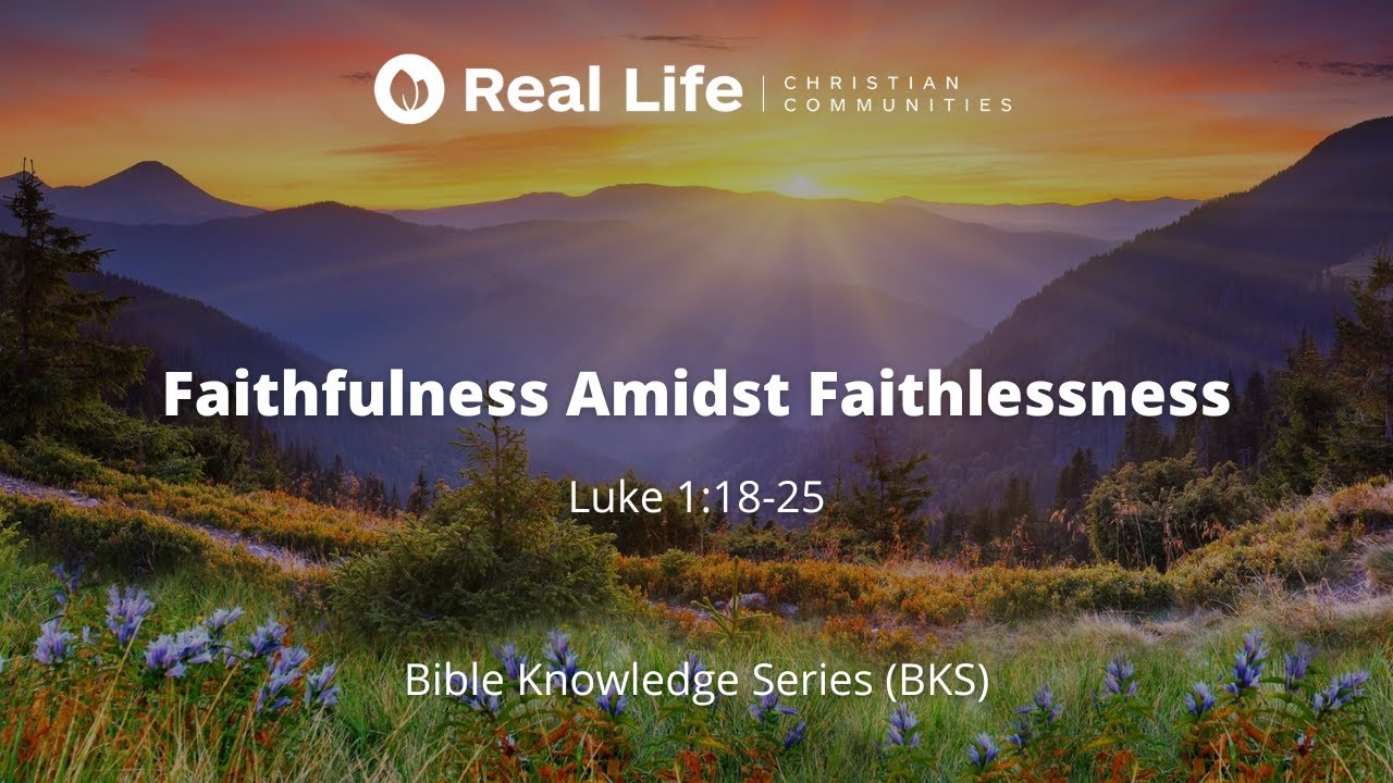 Faithfulness Amidst Faithlessness - YouTube