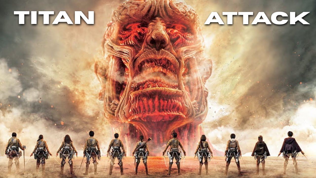 Attack on Titan (2015) | Full Movie Explained in Hindi | Monsters vs ...