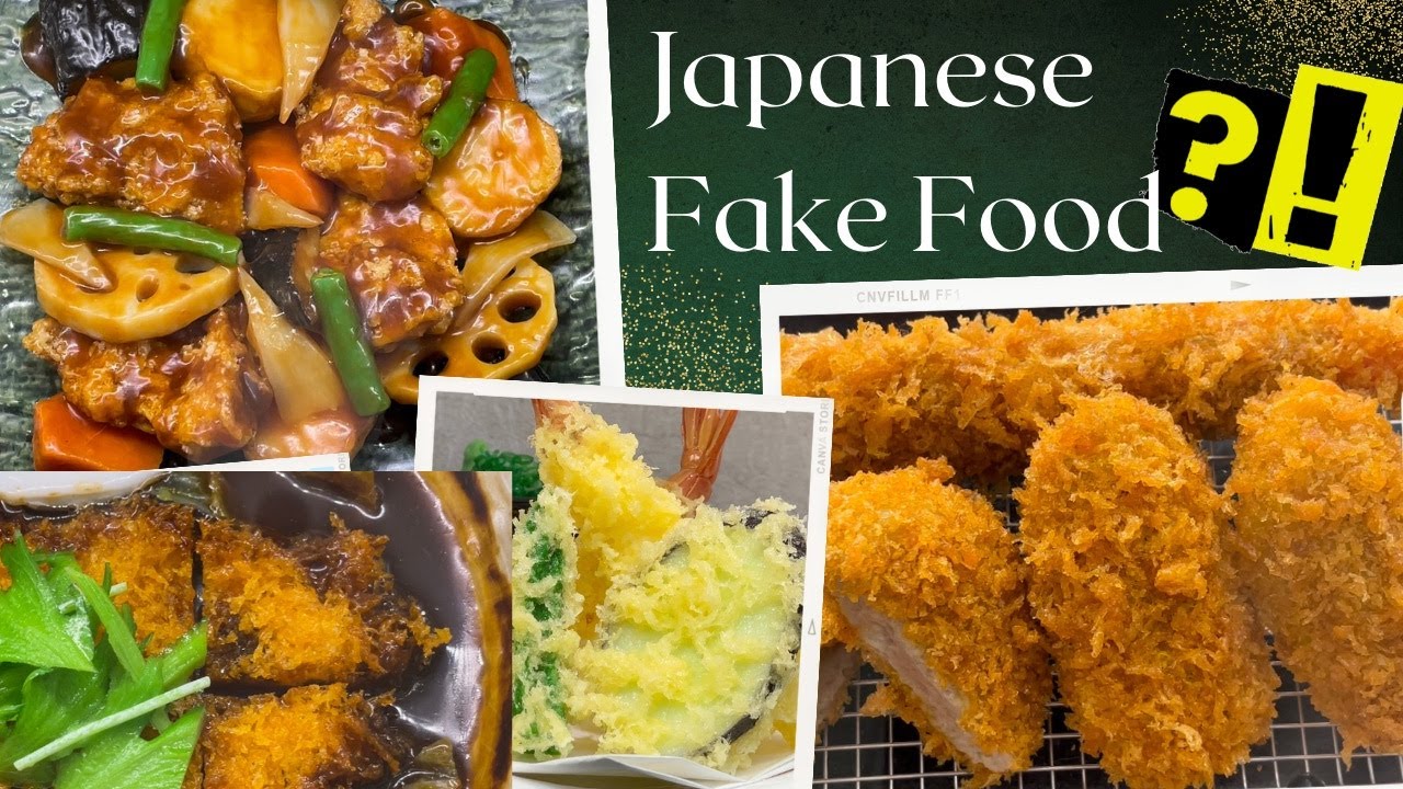 [4K HDR] Japanese Restaurant's Fake Food Menu Display Looks Very Real ...