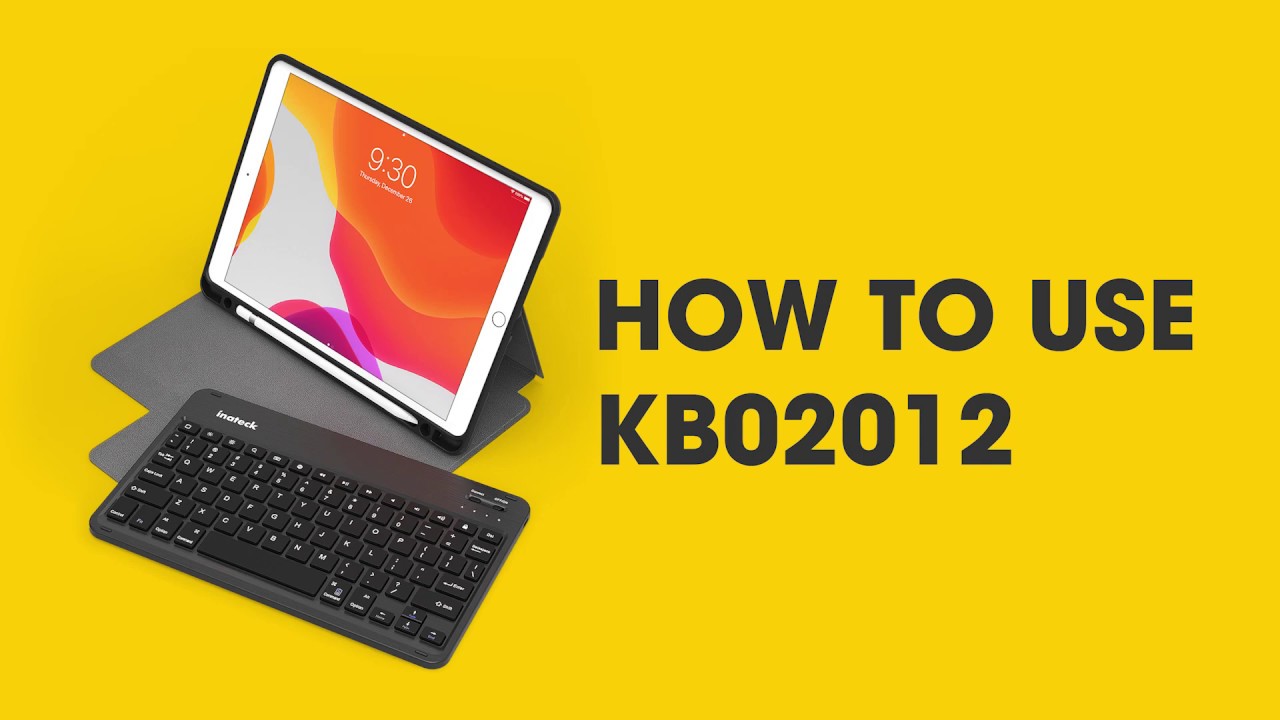 How To Use The Inateck IPad Keyboard Case KB02012 YouTube how-to-use-the-inateck-ipad-keyboard-case-kb02012-youtube