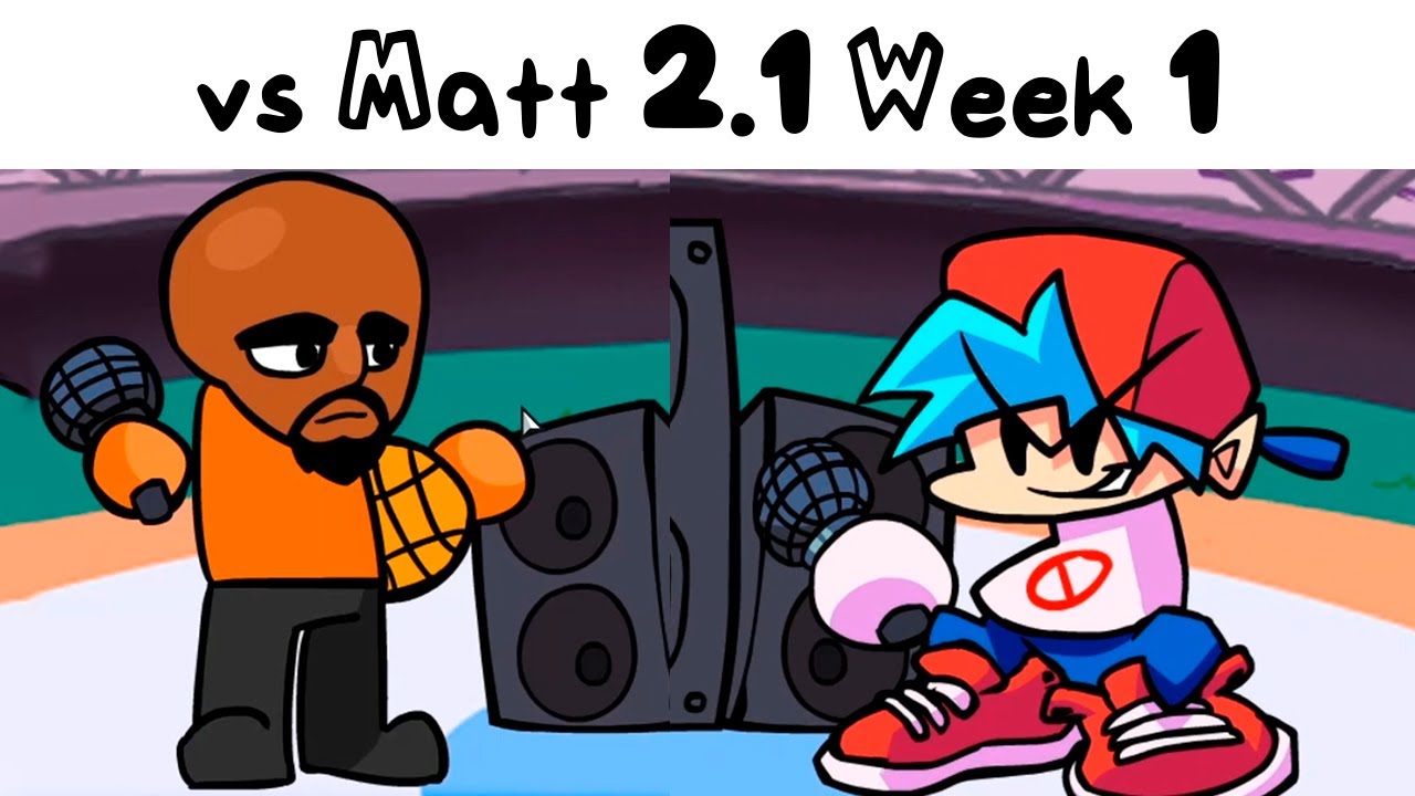 vs Matt 2.1 Update Week 1 | MOD Showcase | Wii Friday Night Funkin ...