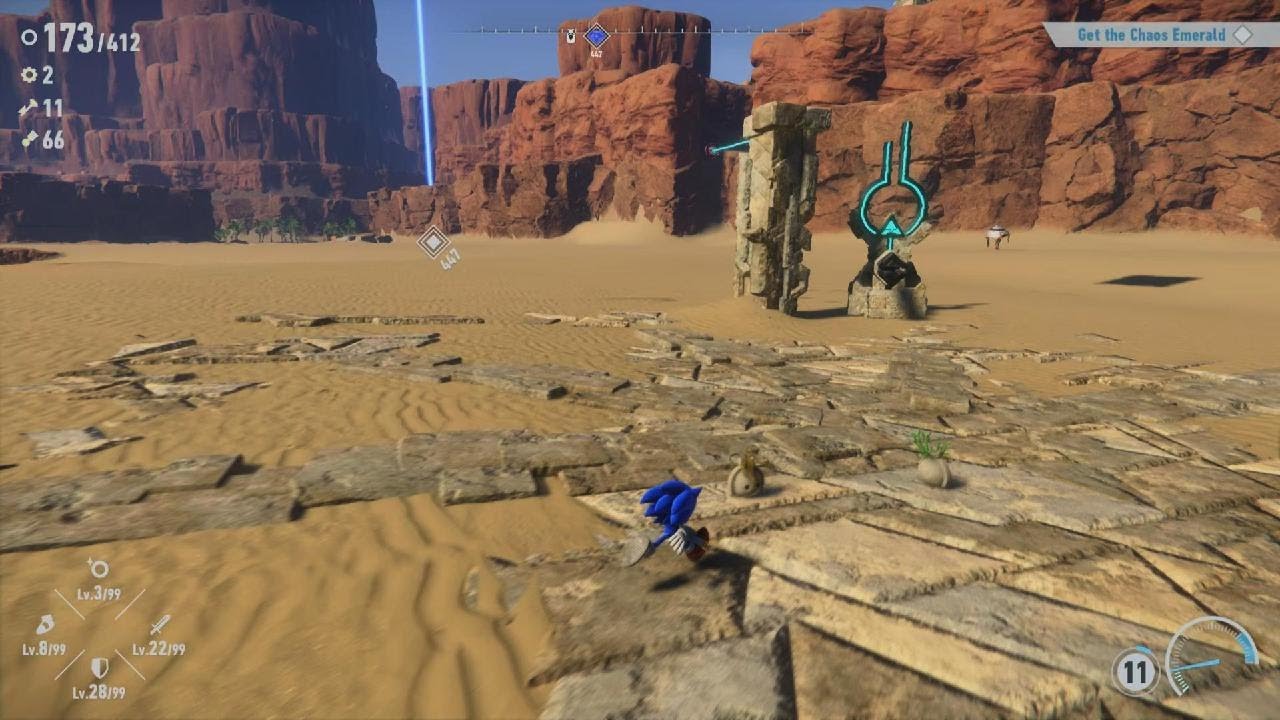 SONIC FRONTIERS_ep.Desert Adventure - YouTube
