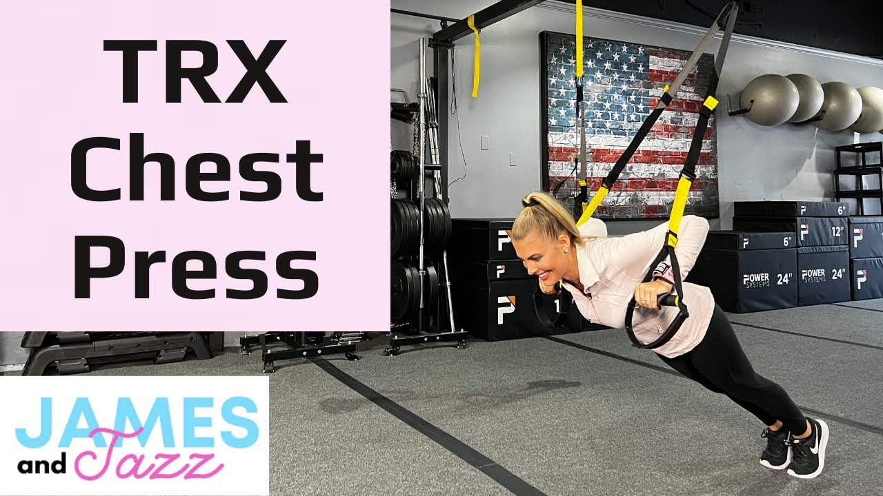 TRX Chest Press Exercise Tutorial || Demonstration TRX Chest Press || Tutorial TRX || TRX Demo ...