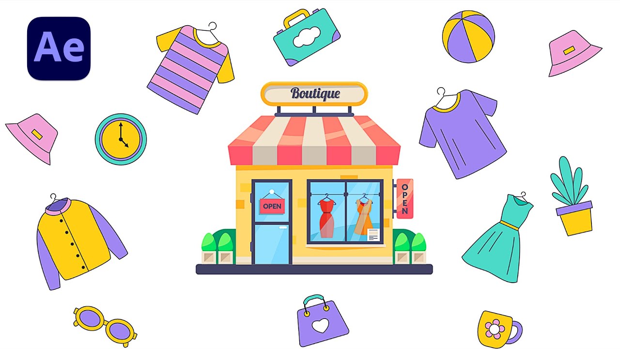 Simple Morph Animation in After Effects Tutorial - YouTube