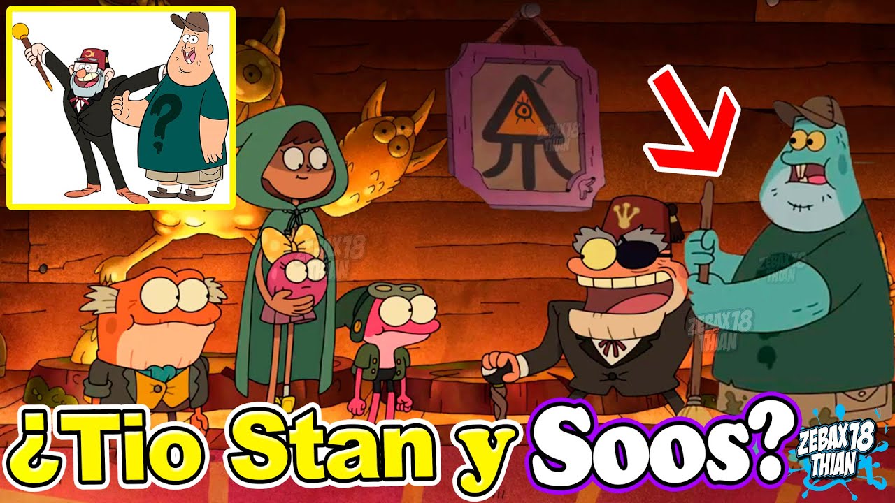 El Tio Stan y Soos en Amphibia Disney - YouTube