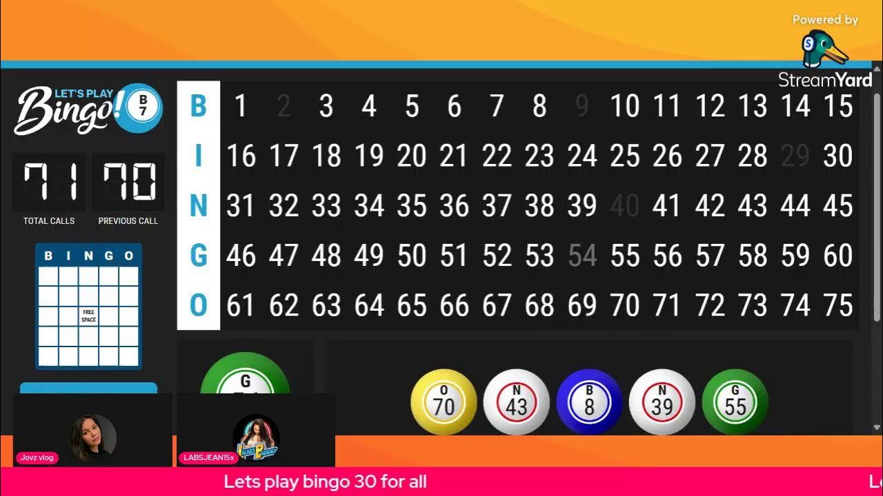 Lets play bingo - YouTube