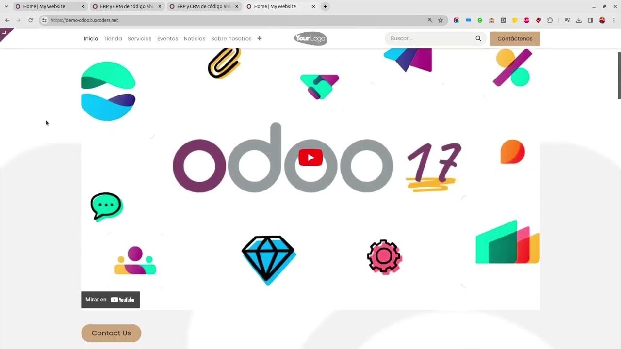 Odoo 17 - Introducción a Odoo - Sistema de Gestión Empresarial - YouTube