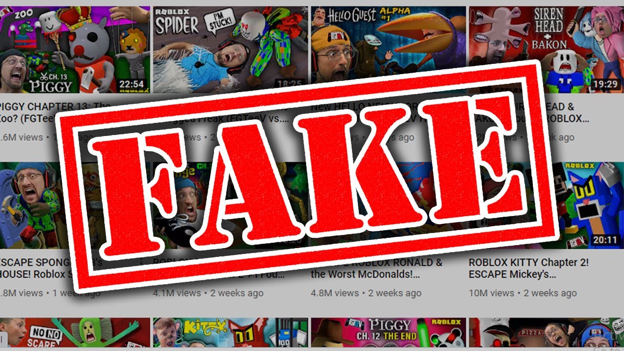 Why FGTeev is FAKE - YouTube