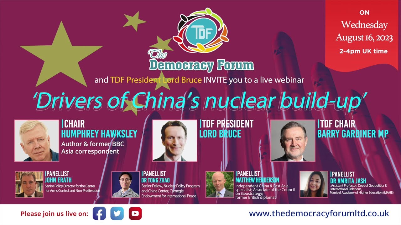 Drivers of China’s nuclear build-up - YouTube