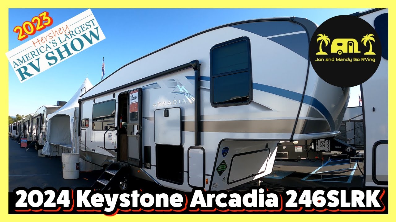 2024 Keystone Arcadia 246SLRK Super Lite Premium 5th Wheel Tour - YouTube